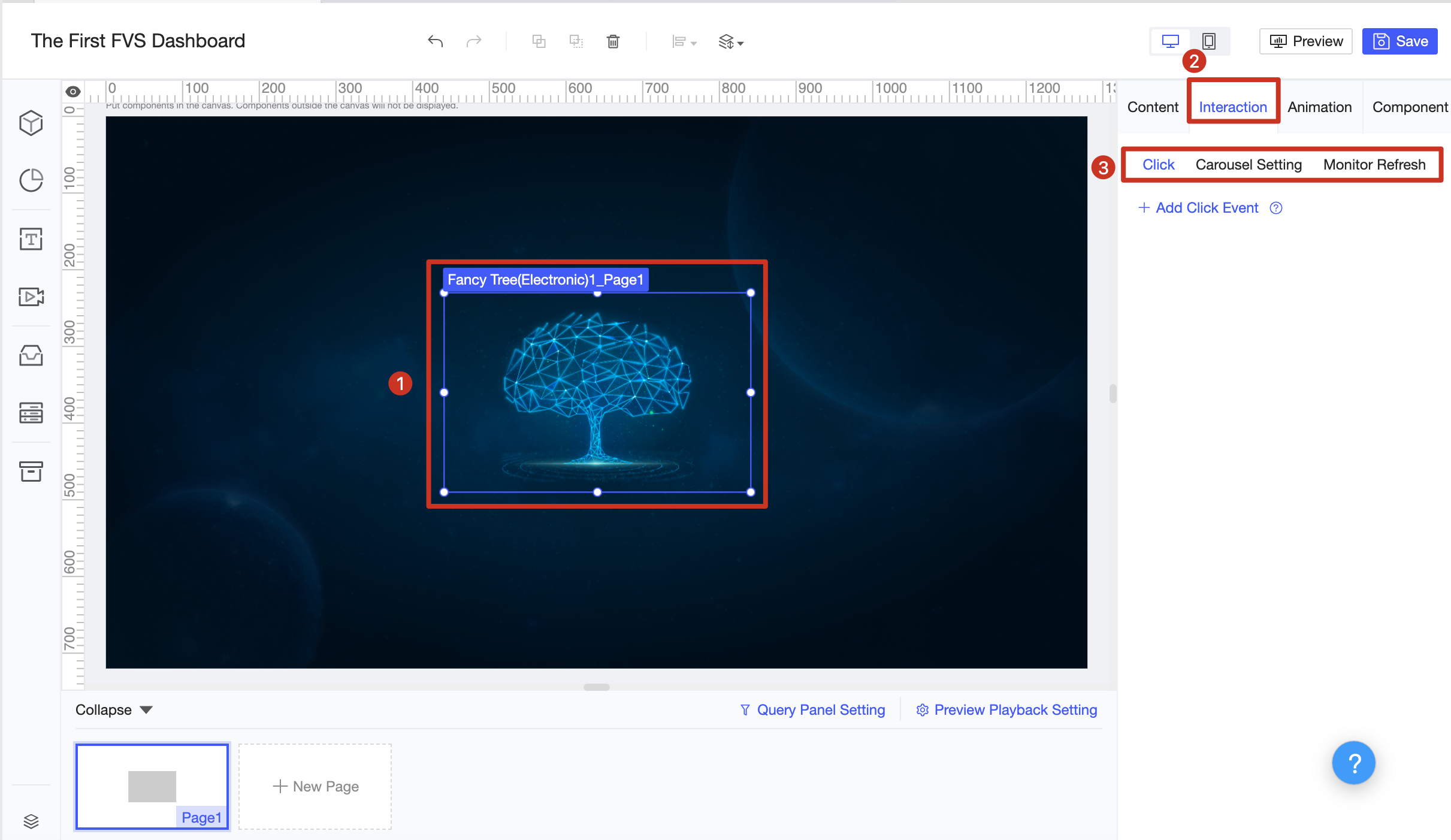 FVS Component Overview-FineReport Help Document