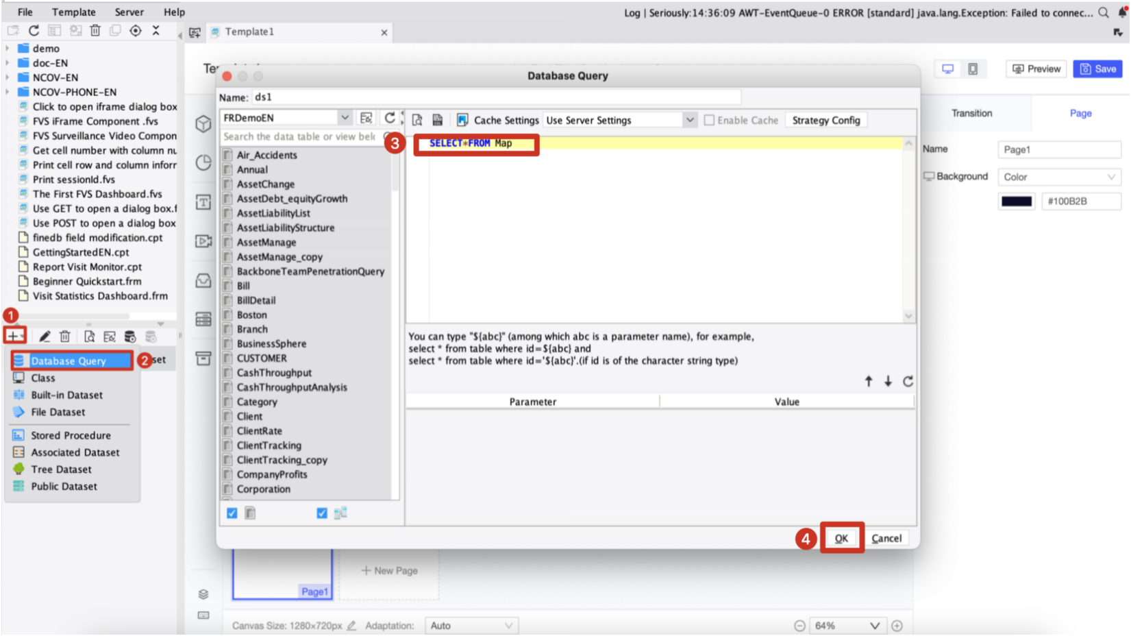 Data Linkage During FVS Tab Switchover-FineReport Help Document