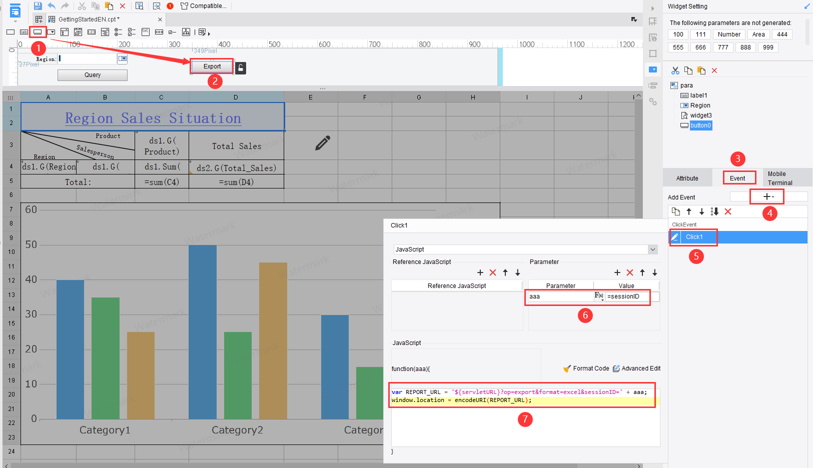 Direct URL Export-FineReport Help Document