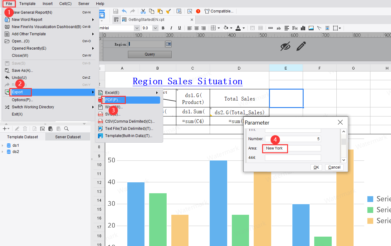 Designer Export-FineReport Help Document