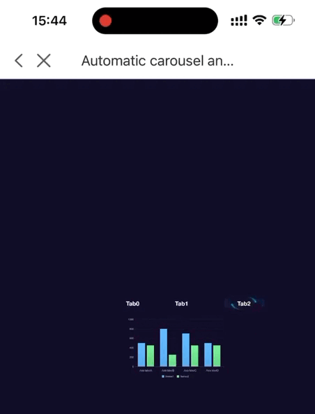 Switching Tab Pages Through Custom Buttons-FineReport Help Document