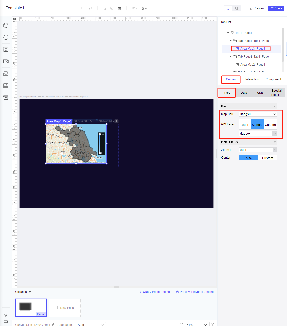 Data Linkage During FVS Tab Switchover-FineReport Help Document
