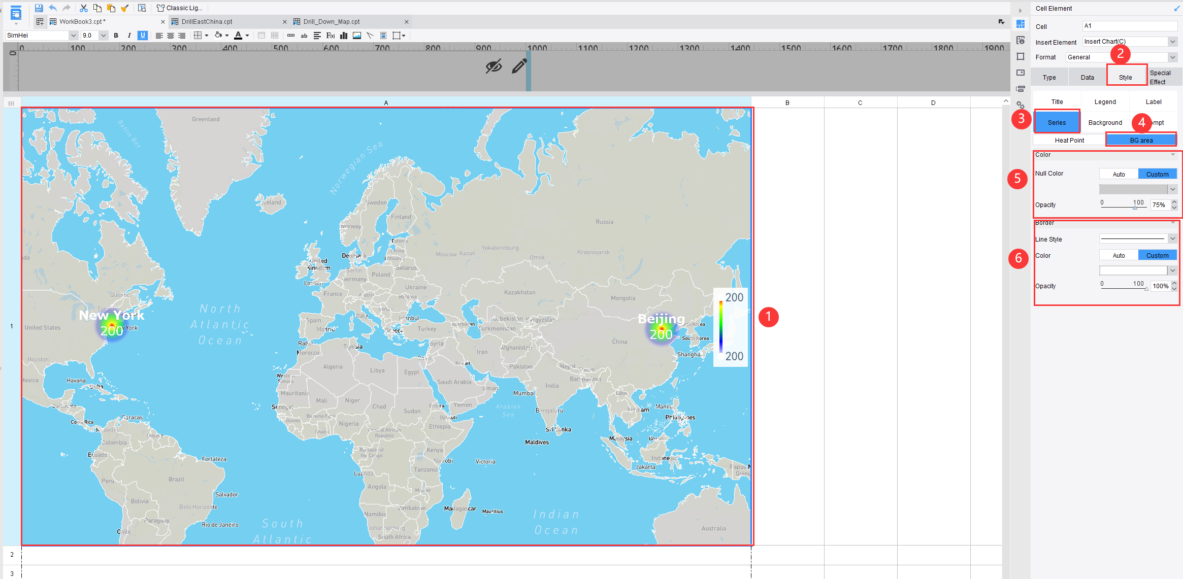 Heat Map-FineReport Help Document