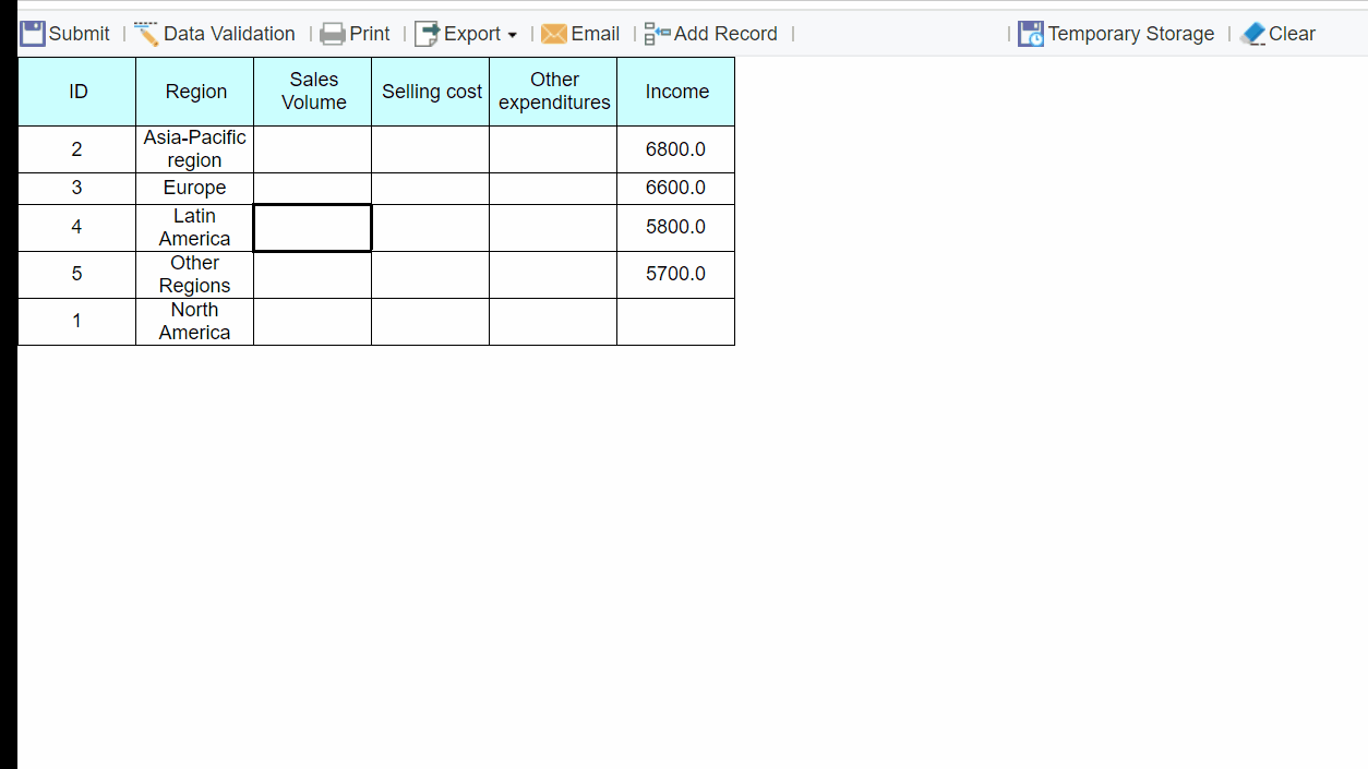 Data Entry Attribute Overview-FineReport Help Document