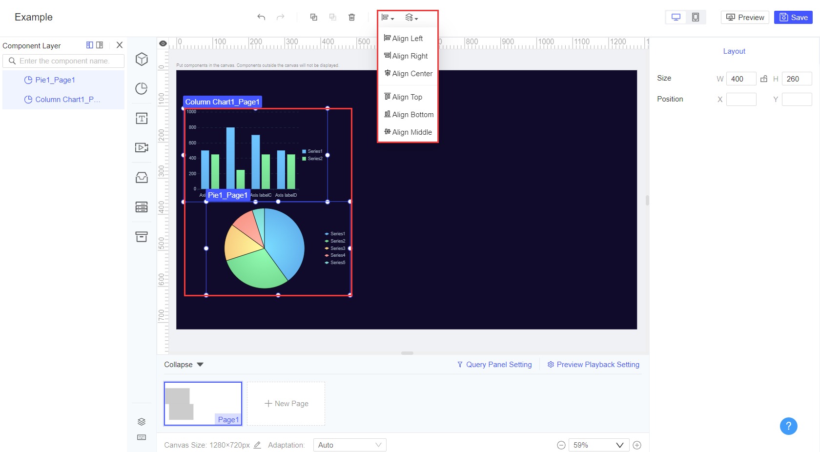 FVS Component Operation and Hotkey-FineReport Help Document