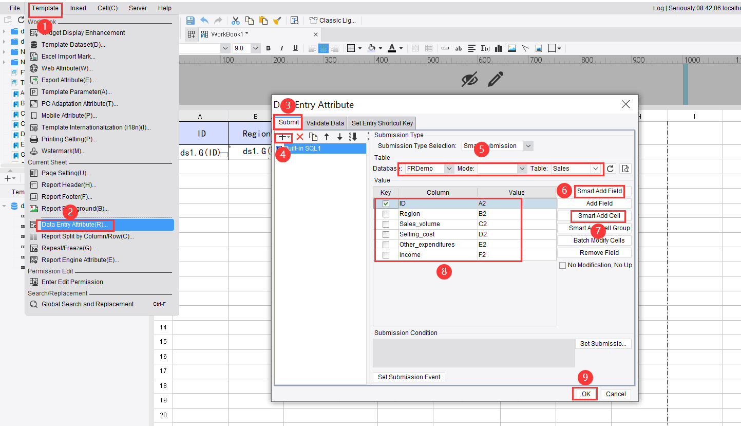 Built-in Validation-FineReport Help Document