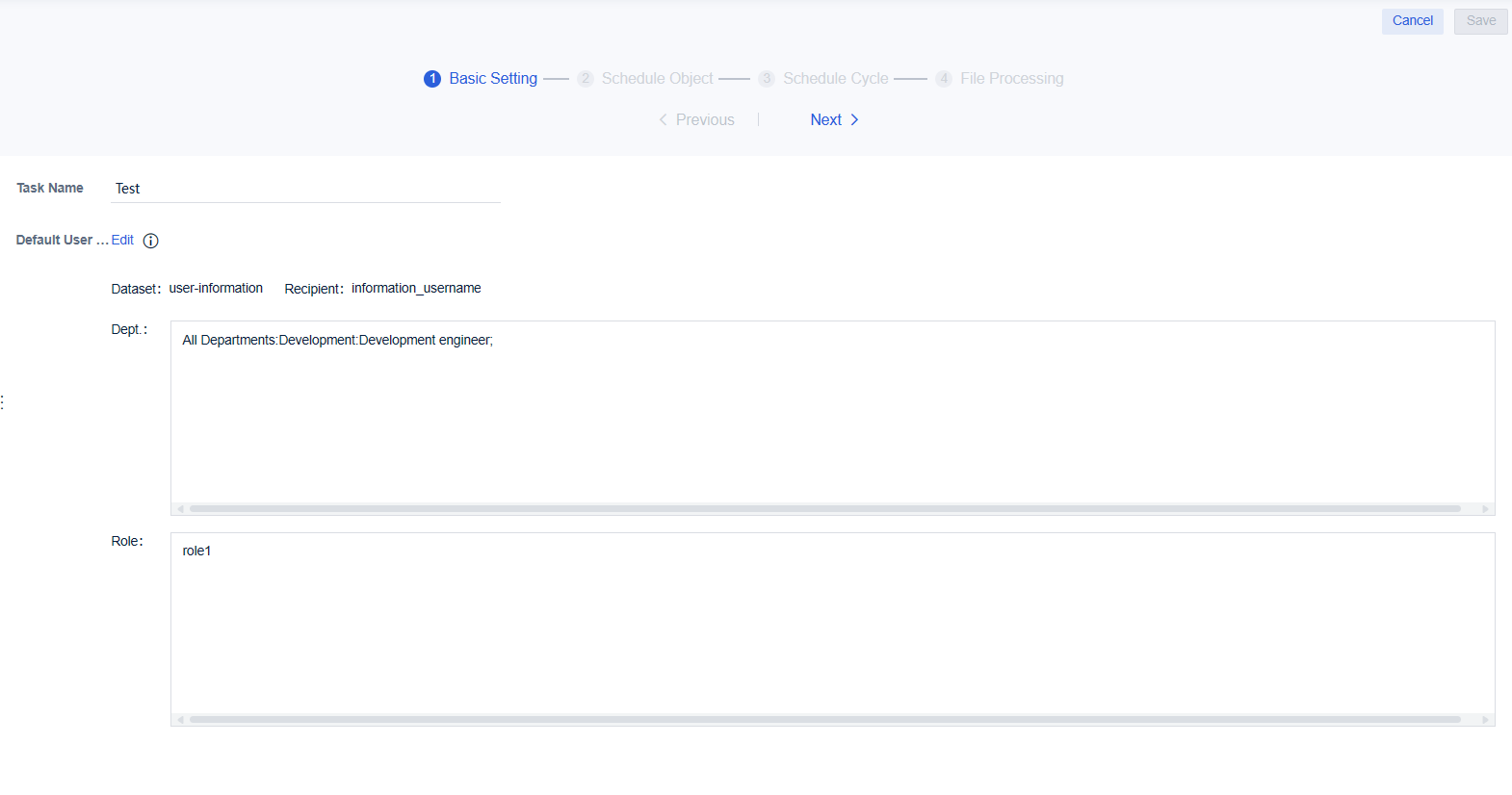 Task Schedule Setting-FineReport Help Document