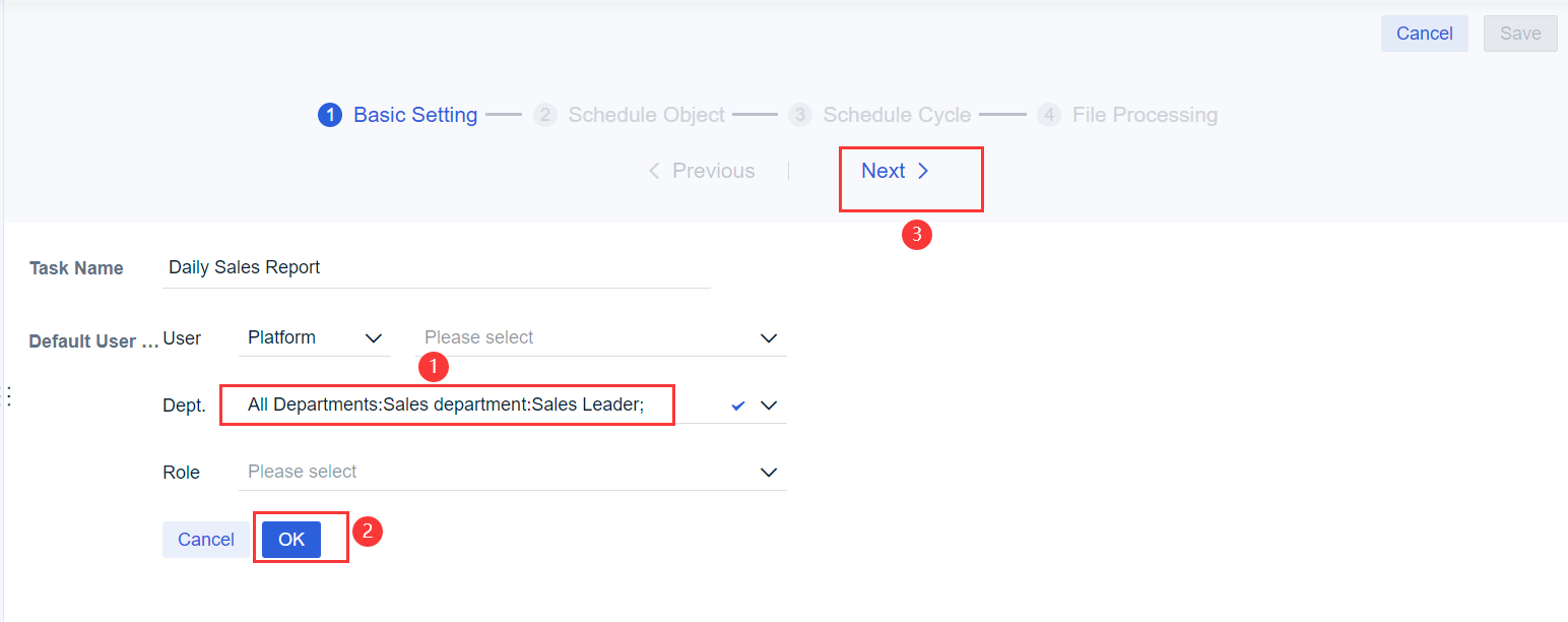 Task Schedule Email Notification-FineReport Help Document