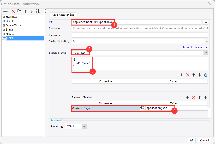 JSON Dataset Plugin-FineReport Help Document