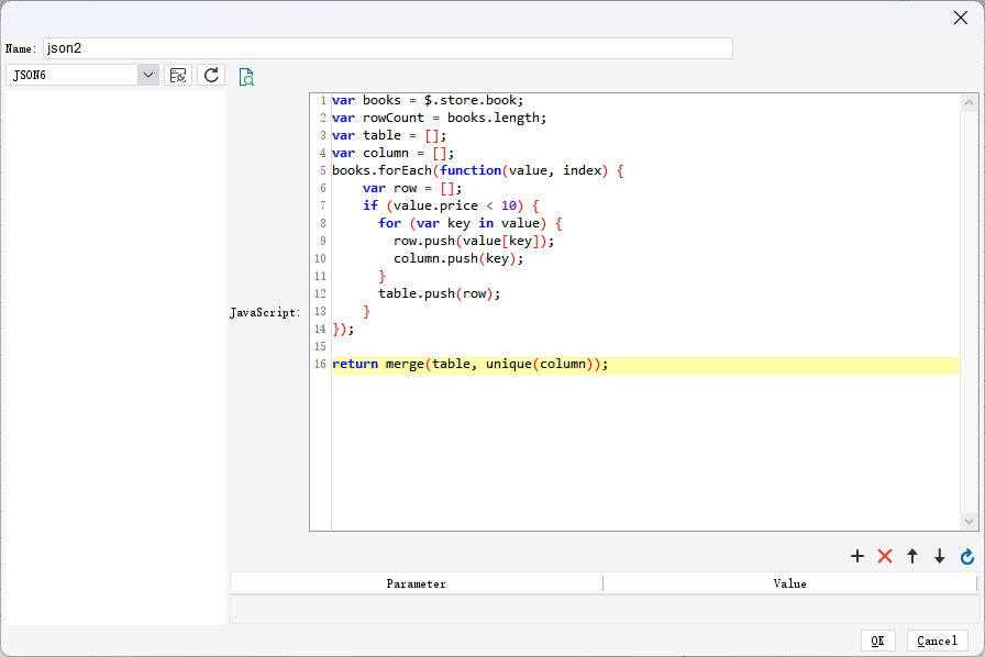 JSON Dataset Plugin-FineReport Help Document