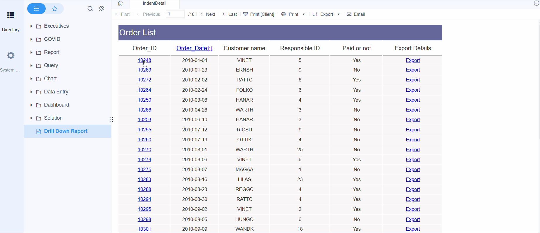 Tab Opening Within Platform Plugin-FineReport Help Document