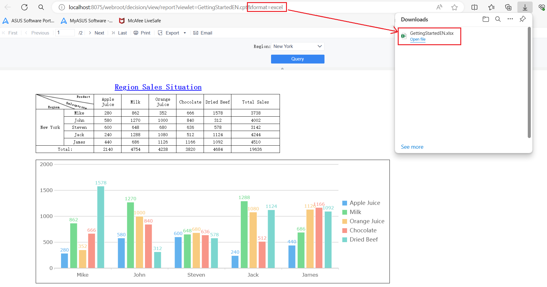 Excel Streaming Export Driven by the Row-based Engine-FineReport Help Document