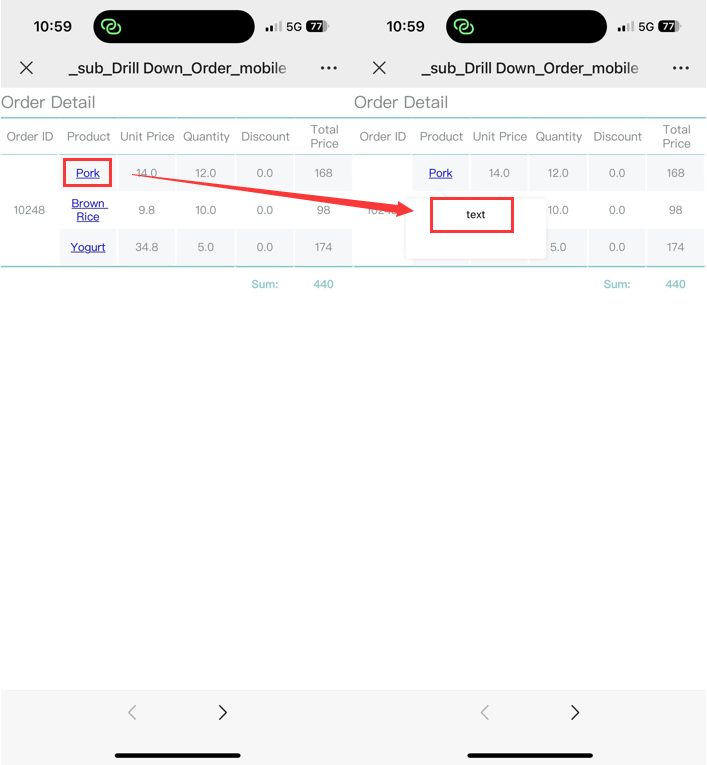 [General] Mobile Pop-Up-FineReport Help Document