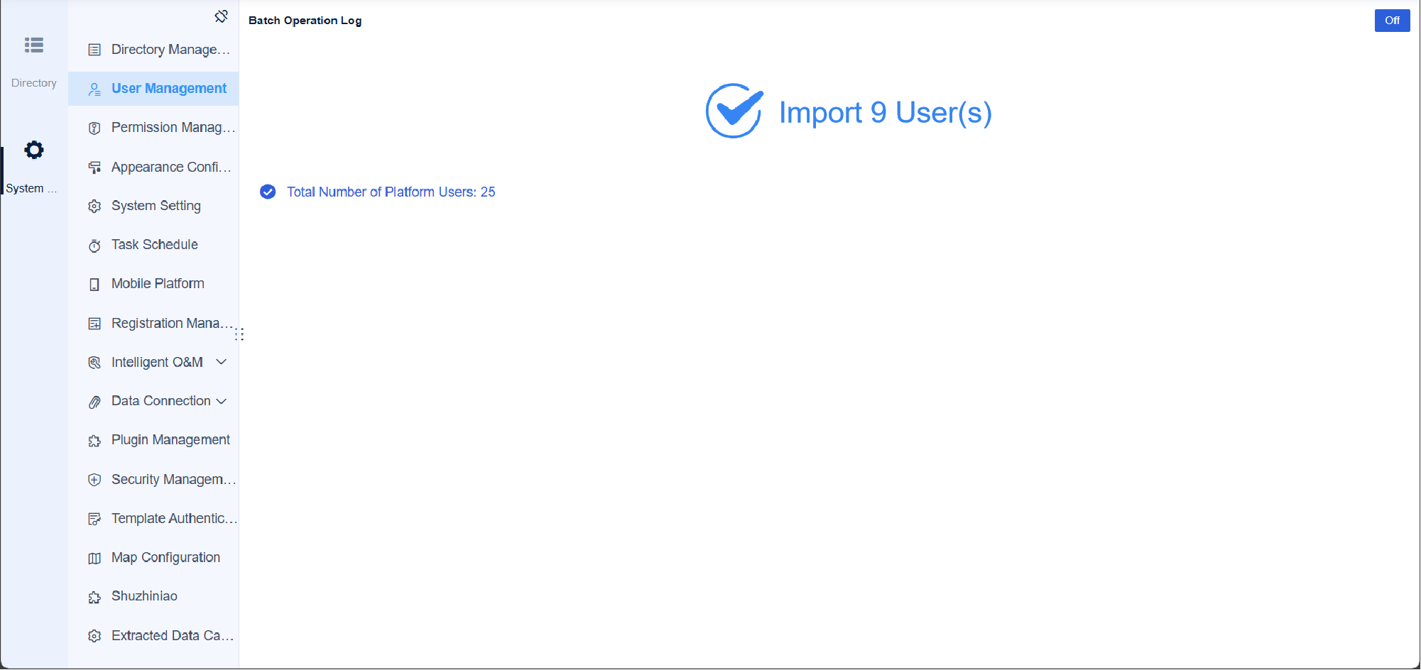 Password Encryption Setting for the Import User-FineReport Help Document