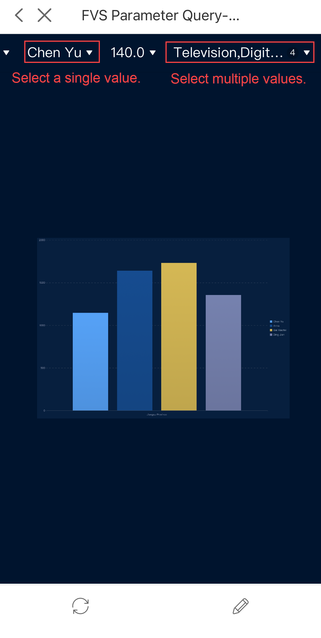 [General] Mobile Parameter Panel Style-FineReport Help Document