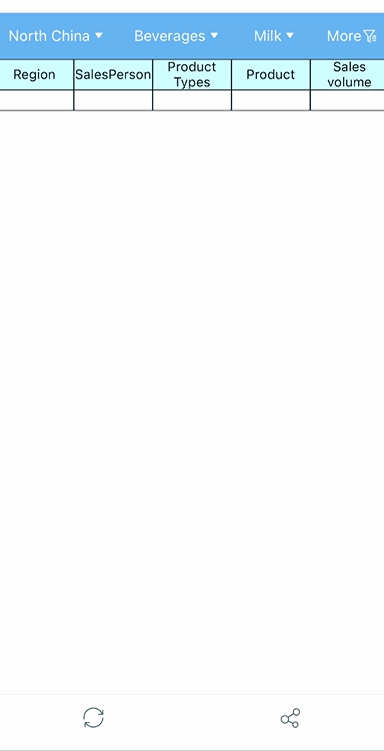 [General] Mobile Parameter Panel Style-FineReport Help Document