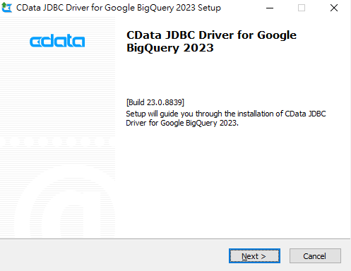 Data Connection to Google BigQuery-FineReport Help Document
