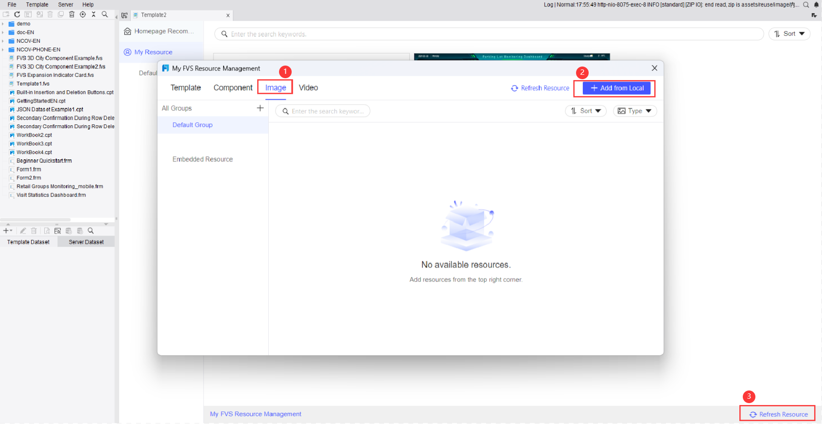 FVS Resource Center-FineReport Help Document