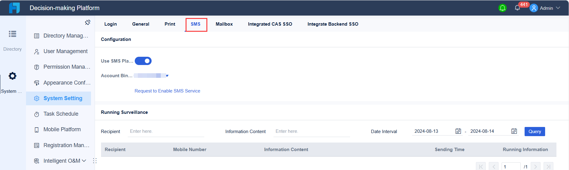 Registration Management-FineReport Help Document