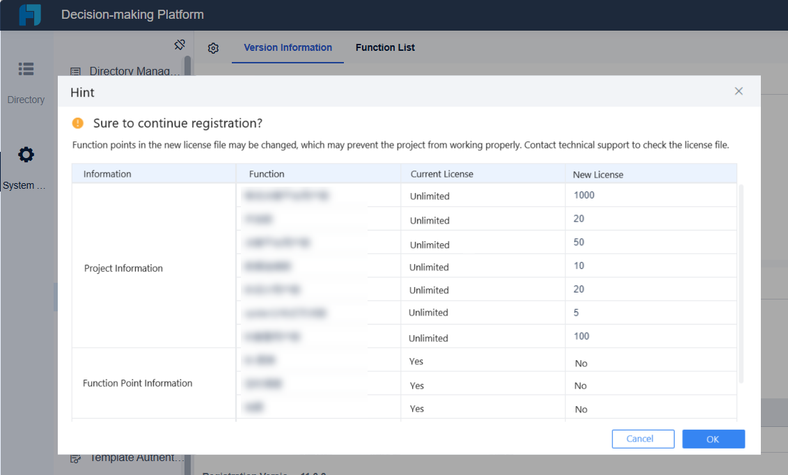 Registration Management-FineReport Help Document