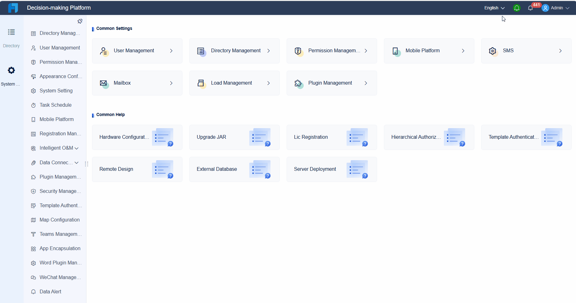 Multilingual Switchover for System Pages-FineReport Help Document