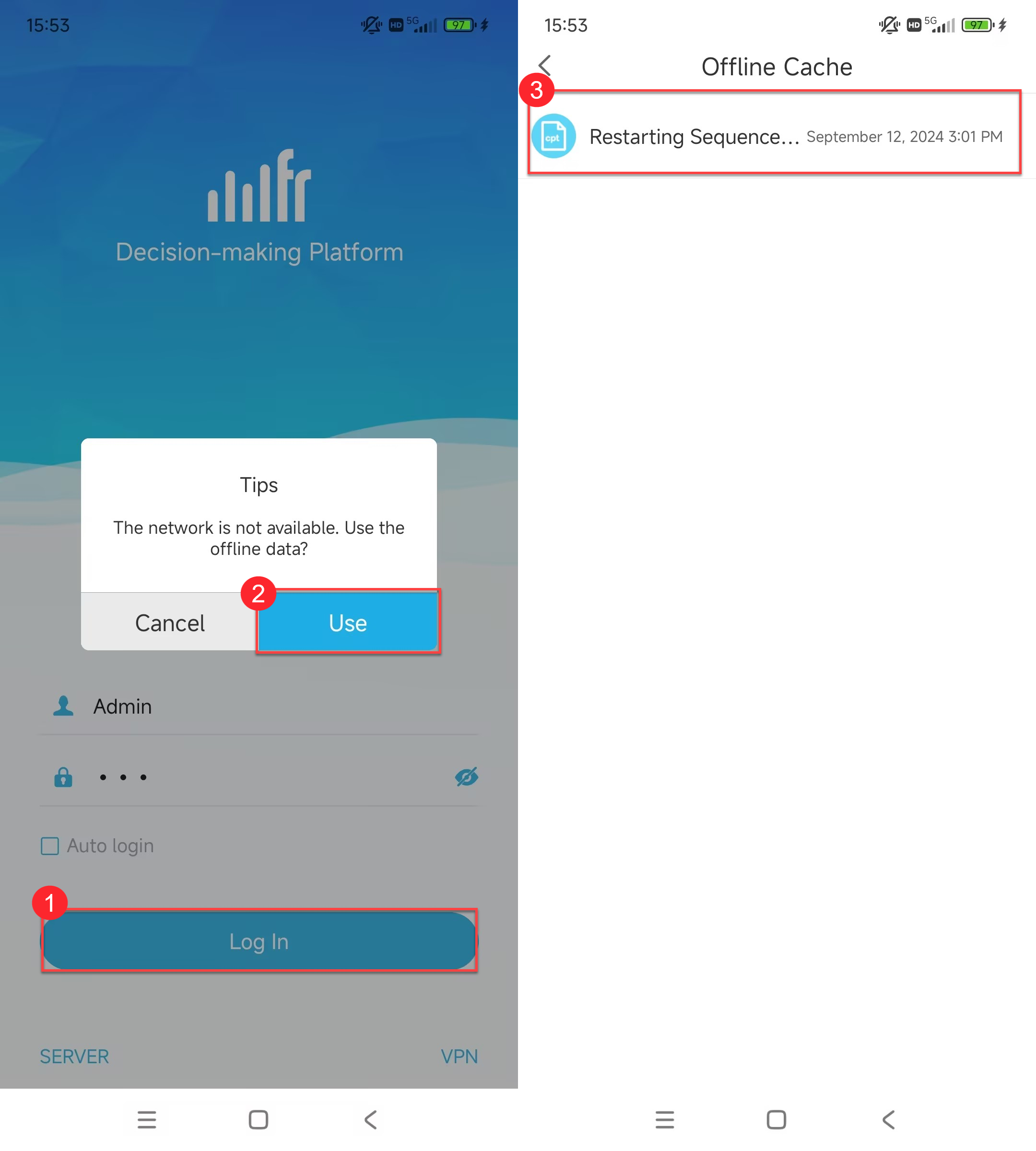 [App] Offline Cache-FineReport Help Document