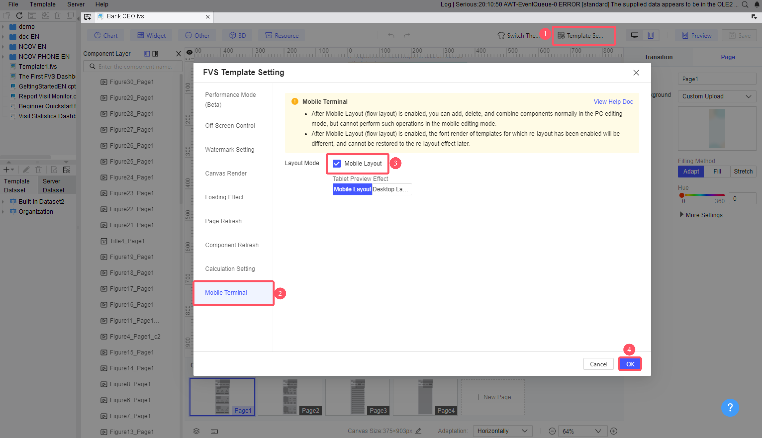 FVS Mobile Layout-FineReport Help Document