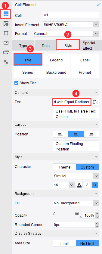 Rose Chart-FineReport Help Document