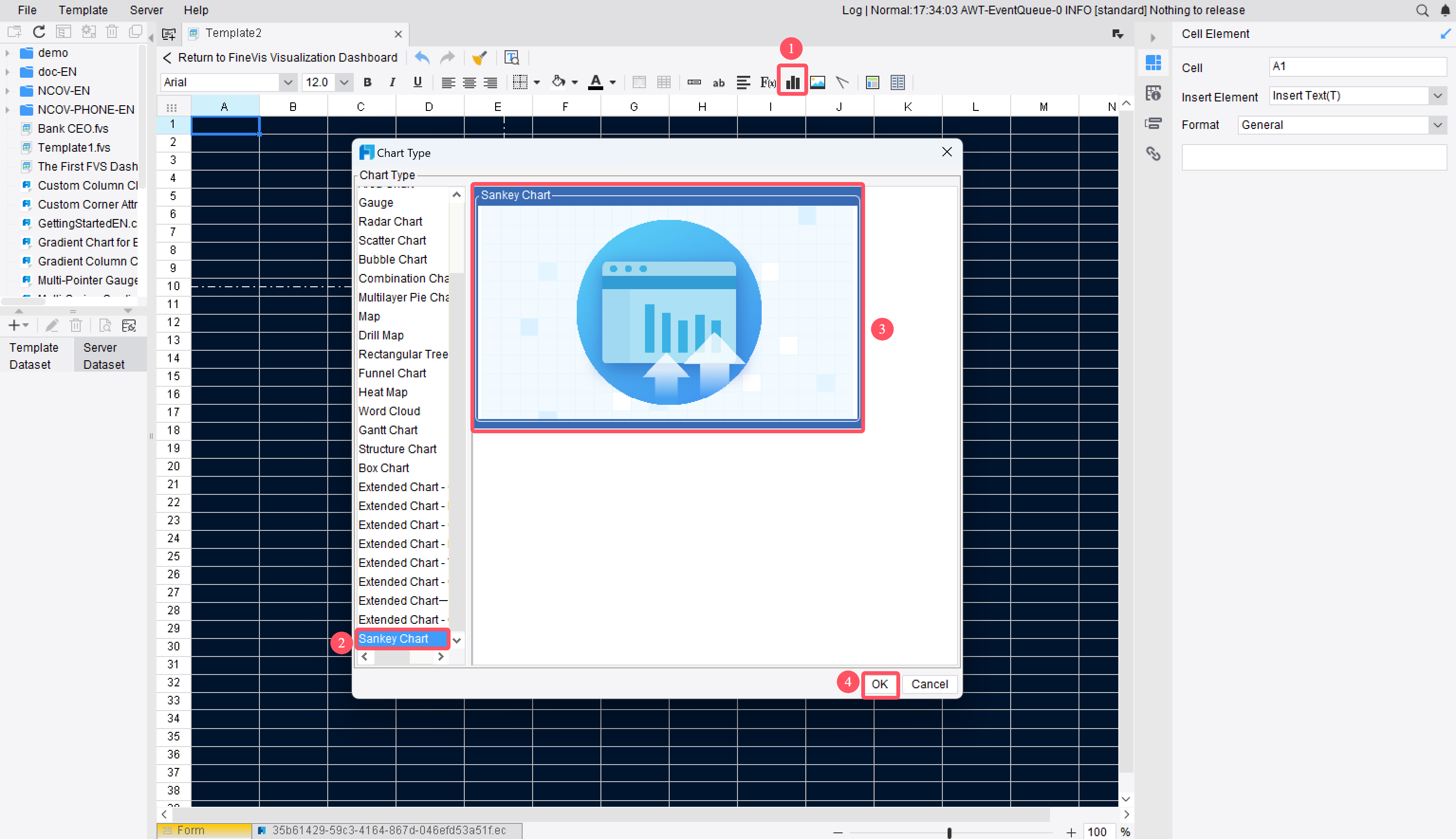 Sankey Chart-FineReport Help Document