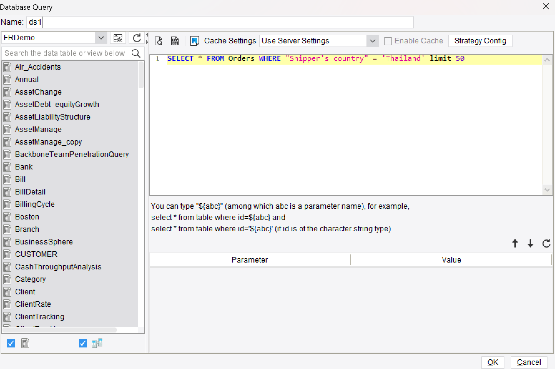 Multilayer Pie Chart Linkage-FineReport Help Document