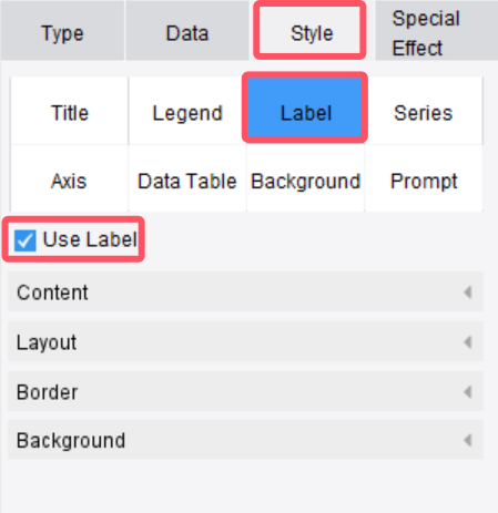 Chart Label-FineReport Help Document