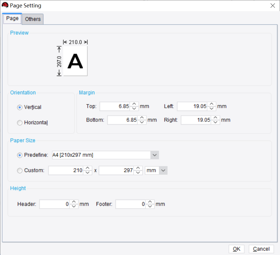 Page Setting-FineReport Help Document