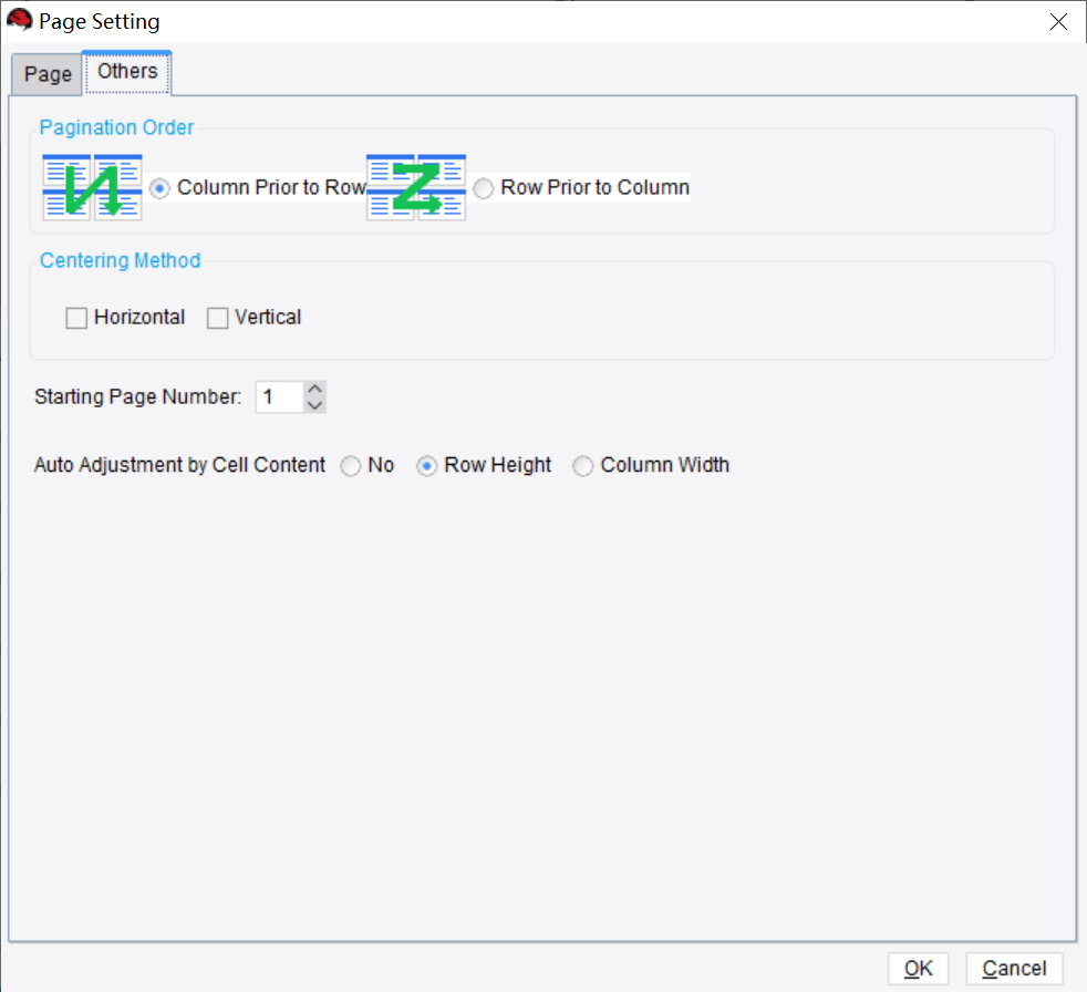 Page Setting-FineReport Help Document