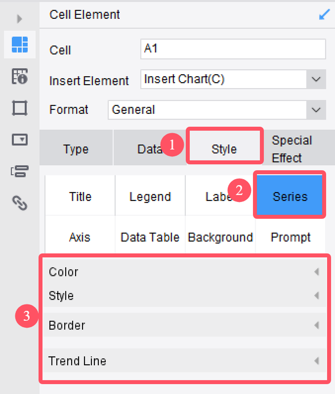 Chart Series-FineReport Help Document