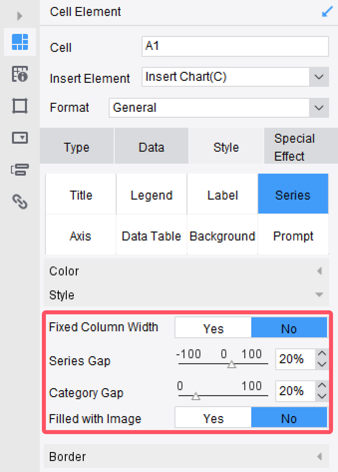 Chart Series-FineReport Help Document