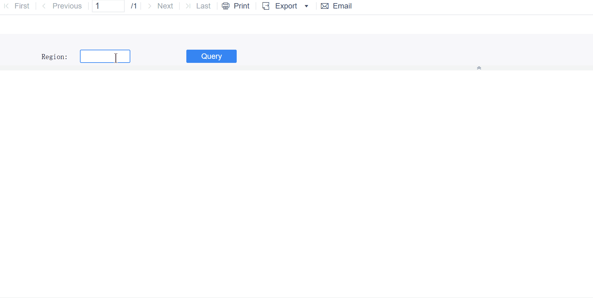 Displaying No Report Content Upon Empty Query Result-FineReport Help Document