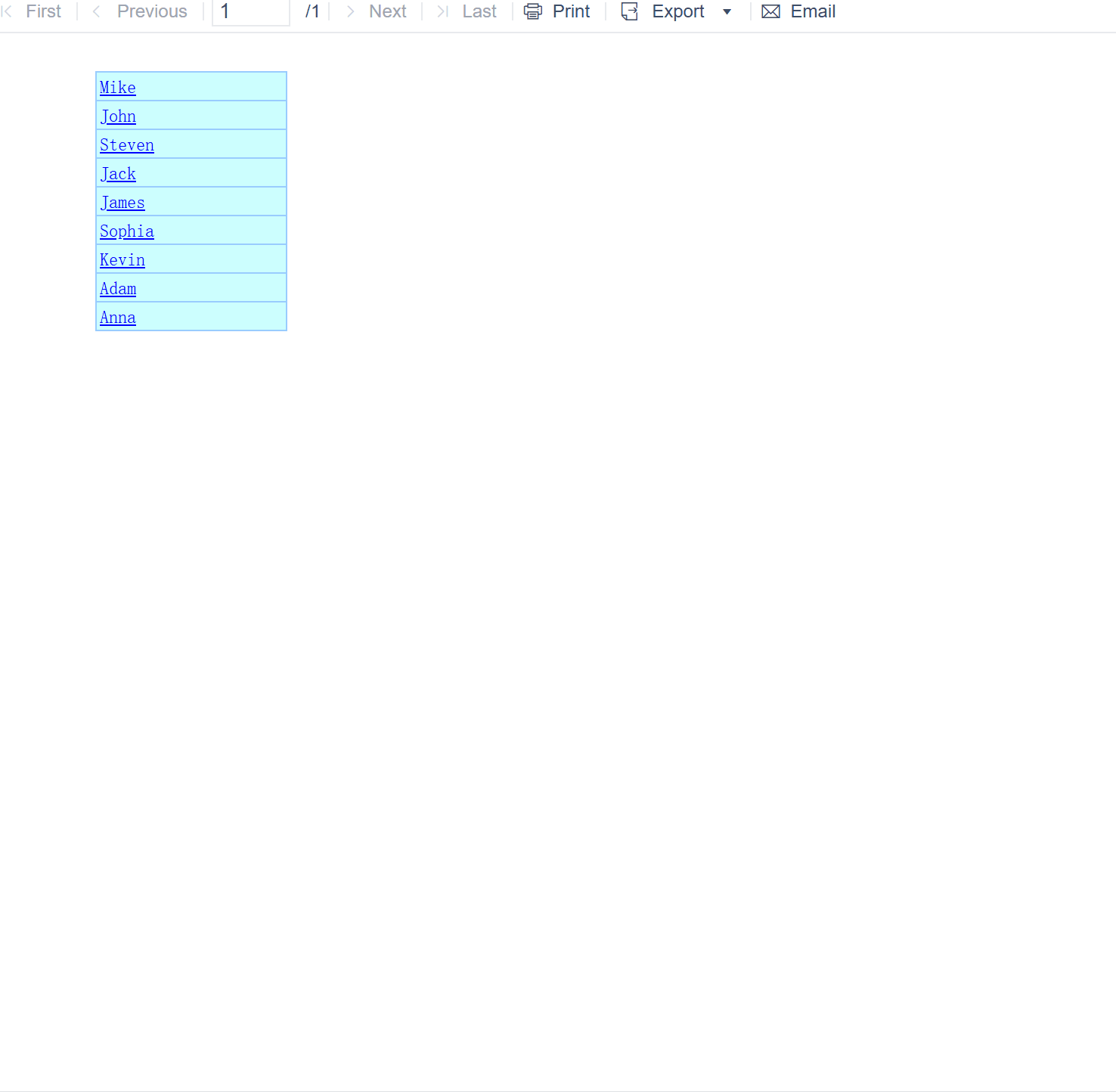 Collapsible Tree by Condition Attribute-FineReport Help Document