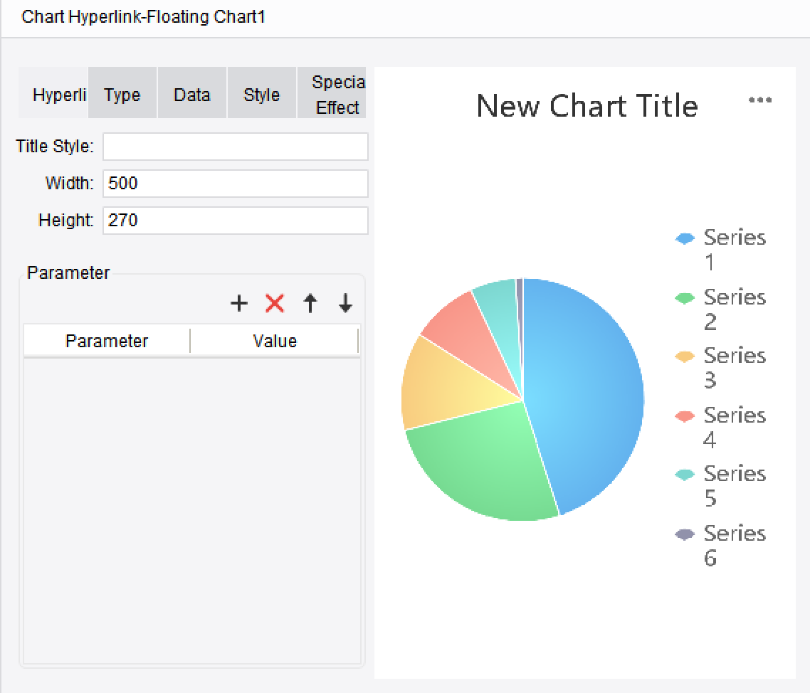 Chart Hyperlink-Floating Chart-FineReport Help Document