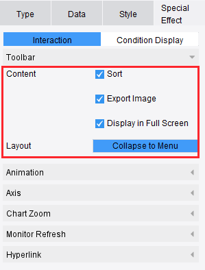 Chart Interaction-FineReport Help Document