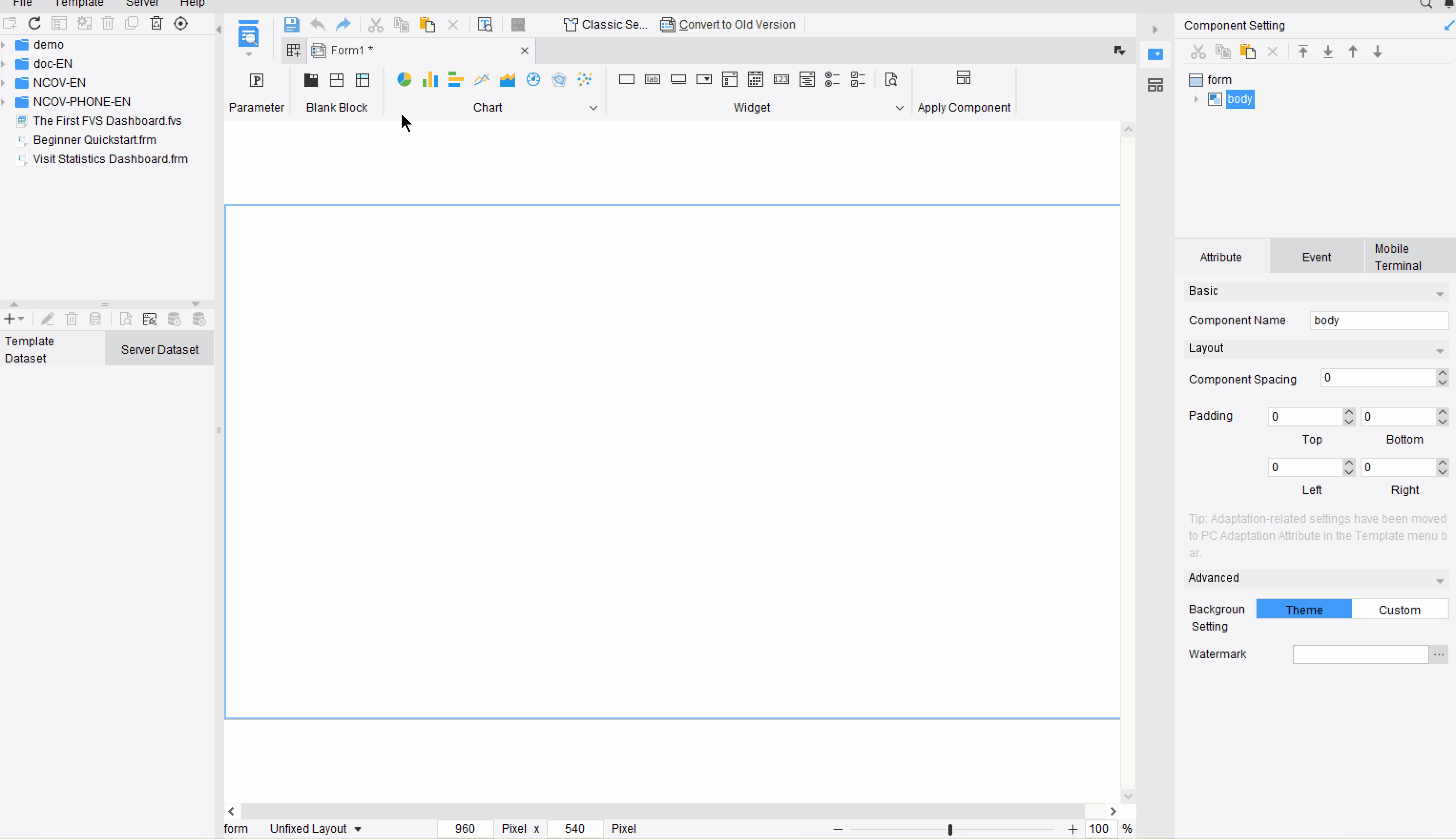 Chart Block-FineReport Help Document