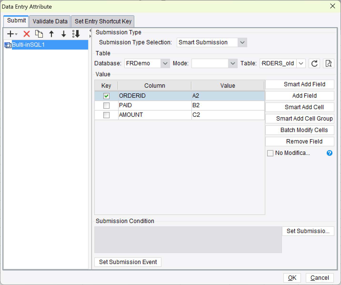 Cross-Sheet Linkage and Data Entry-FineReport Help Document