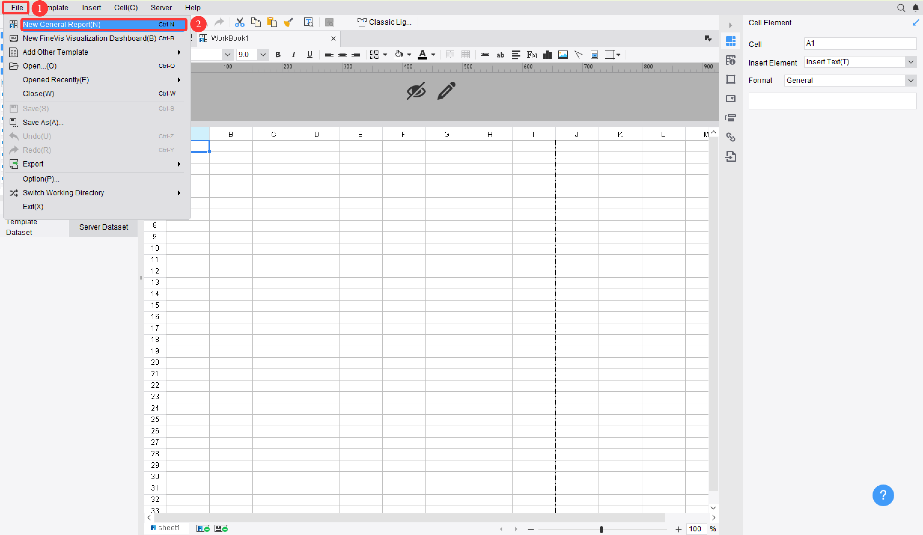Clearing the Database Table Before Submitting Data to the Database-FineReport Help Document