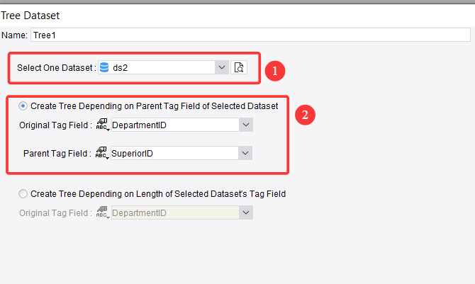 Tree Dataset-FineReport Help Document