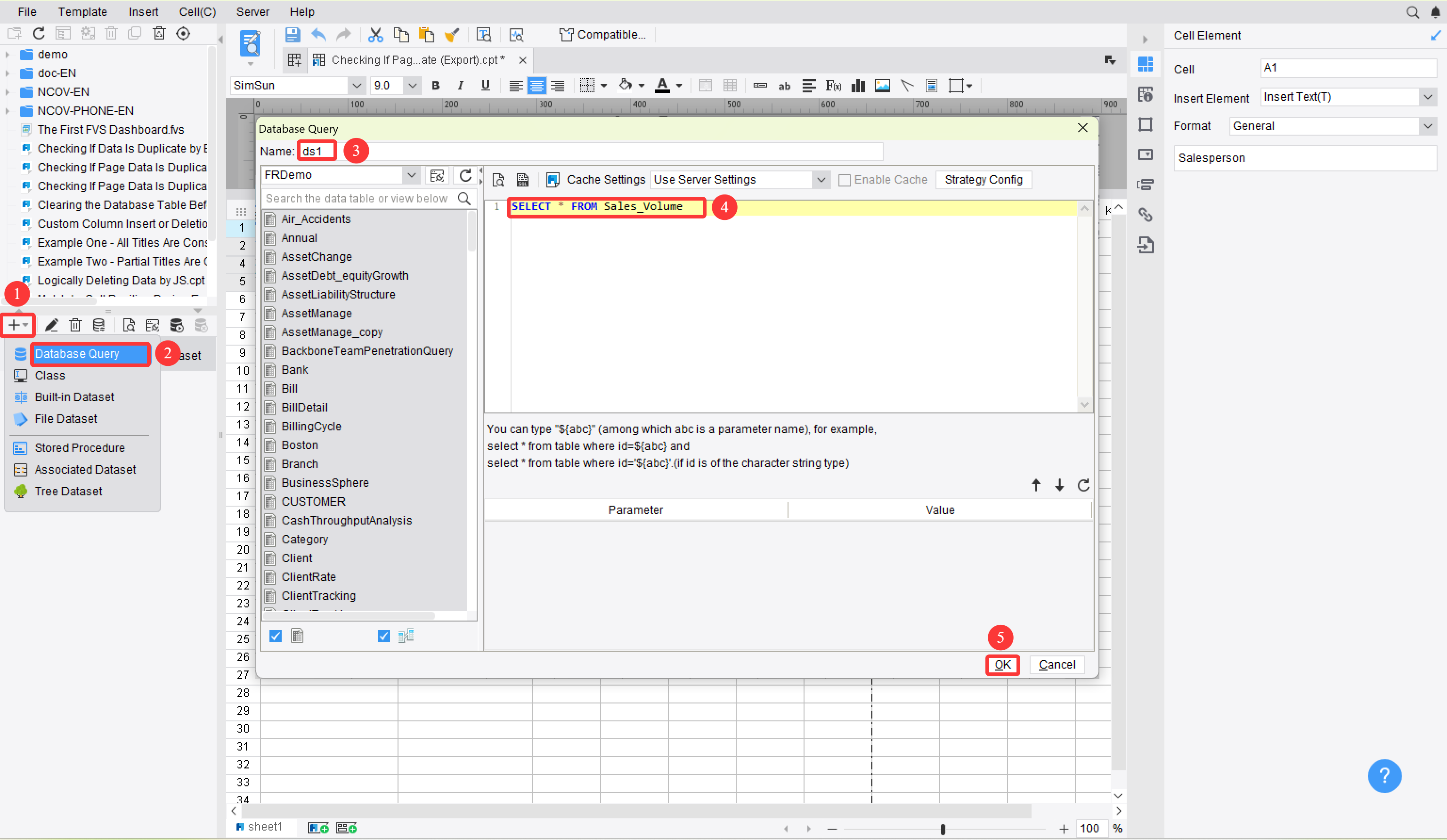 Duplicate Data Checking on the Data Entry Page-FineReport Help Document
