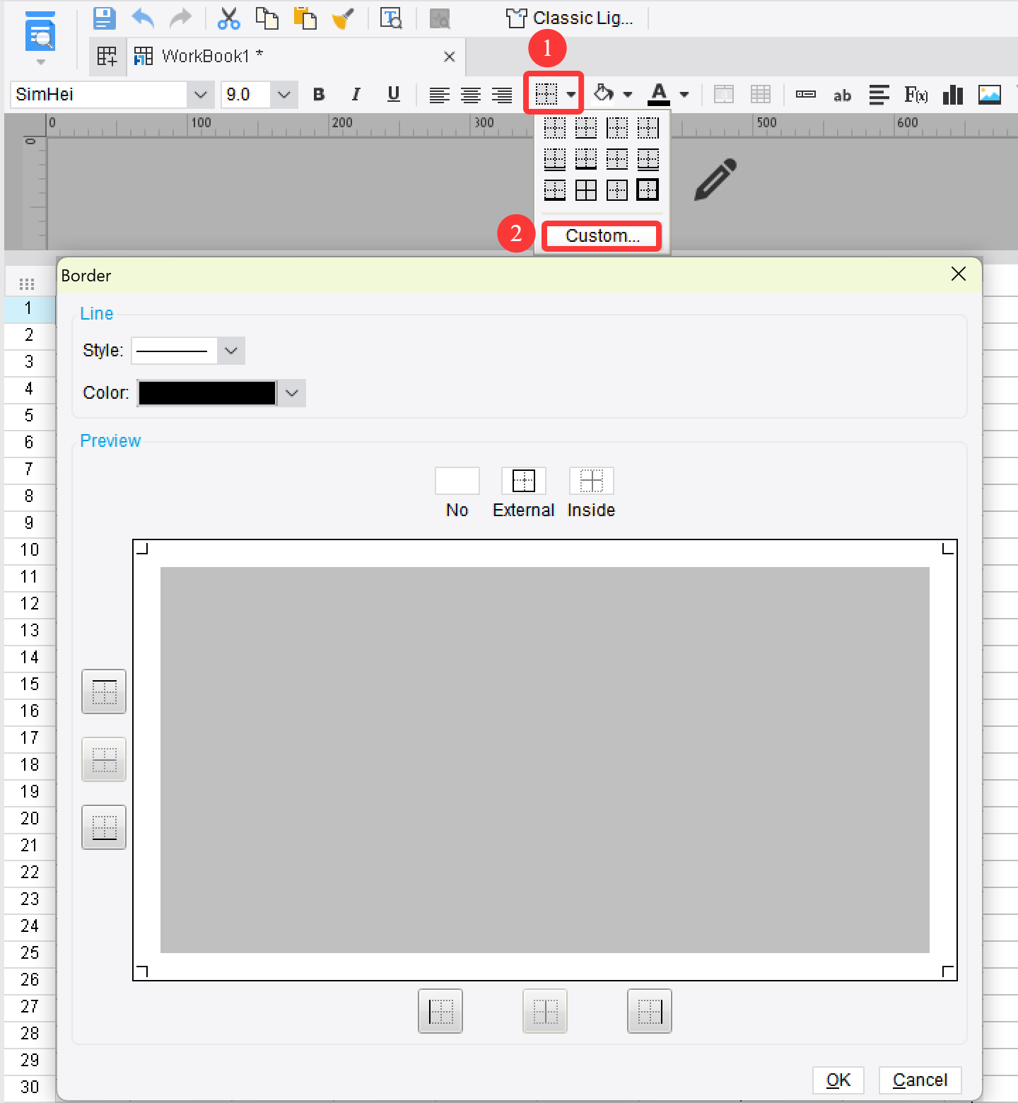 Cell Style-FineReport Help Document