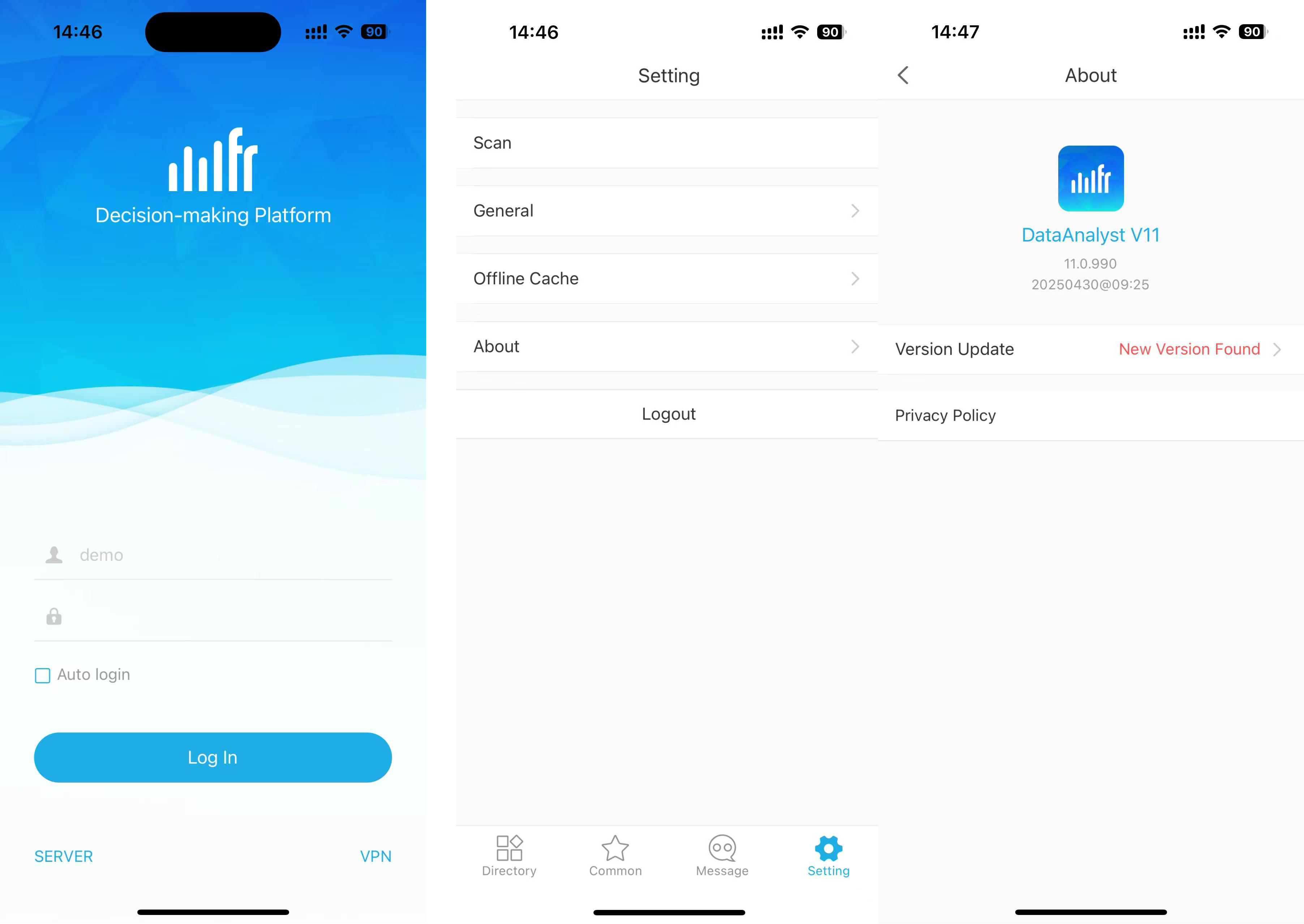 DataAnalyst Wakeup by Third-Party Apps-FineReport Help Document
