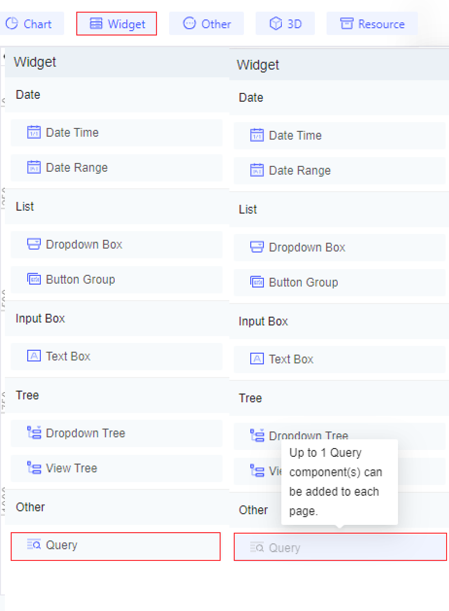 FVS Query Button-FineReport Help Document