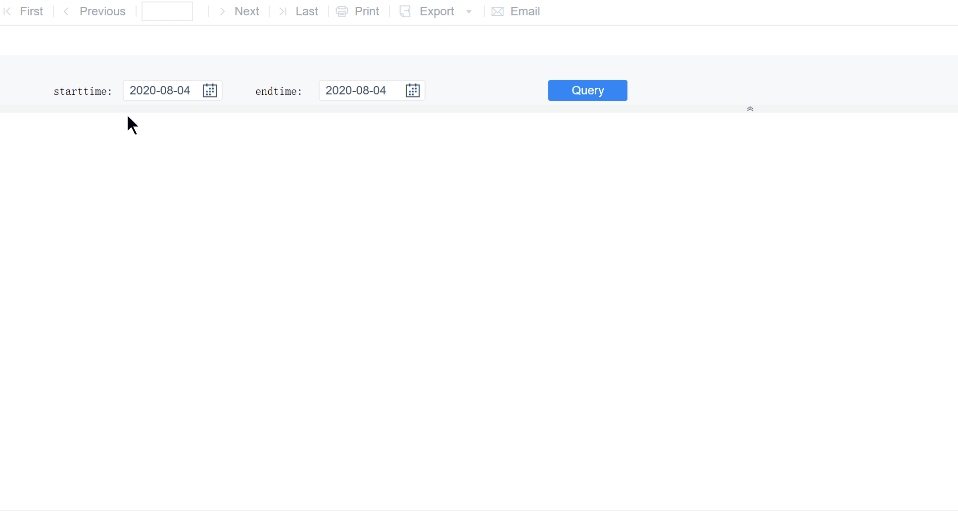 Adding Seven Days to the End Date After Editing the Start Date by JS-FineReport Help Document