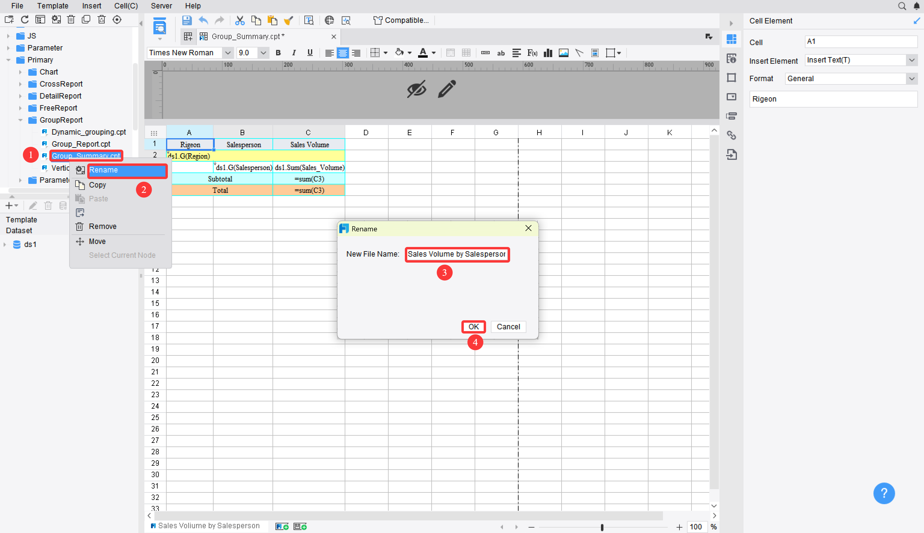 Dynamic Multi-Sheet Display by Drop-down Checkbox-FineReport Help Document