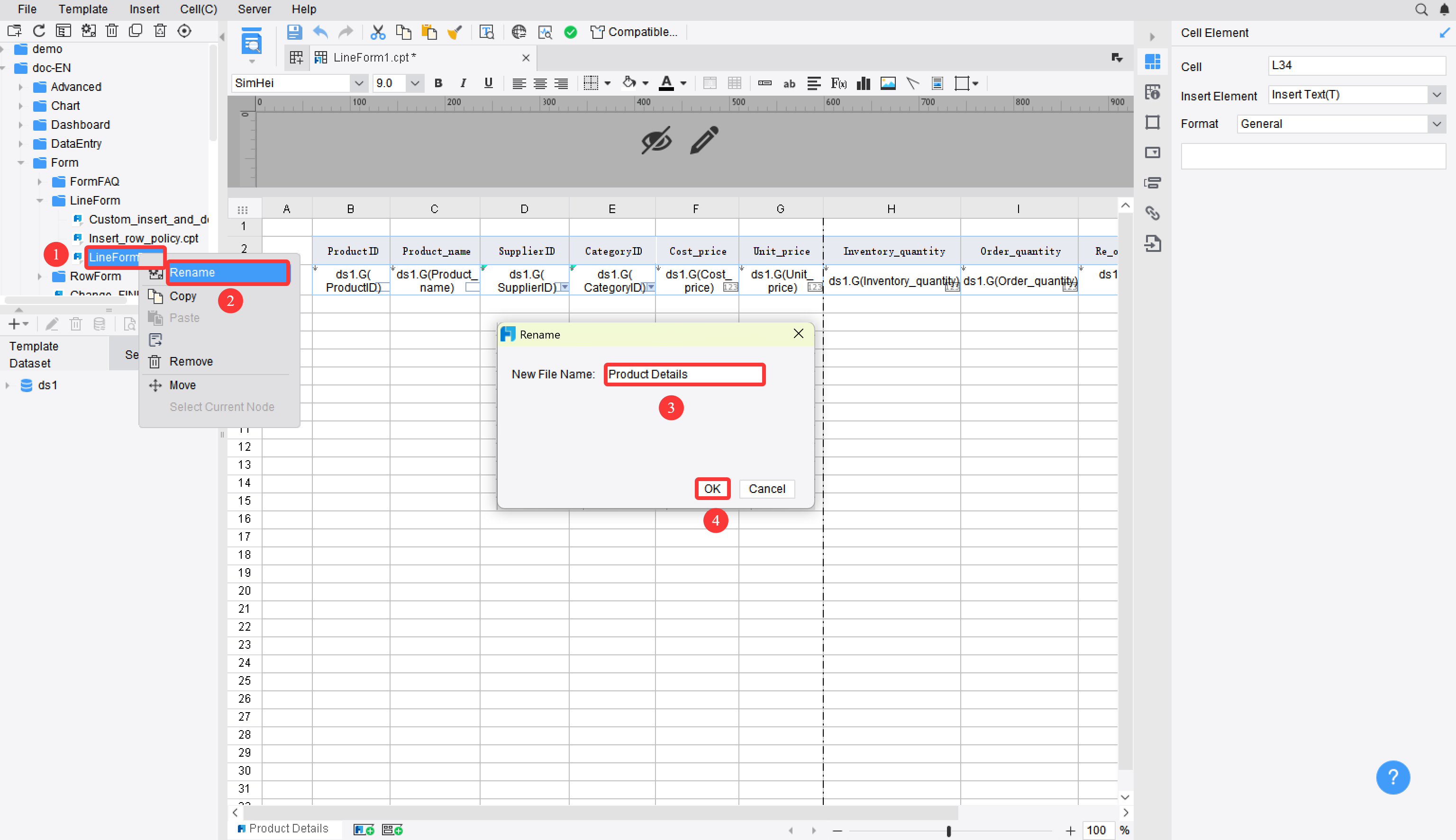 Dynamic Multi-Sheet Display by Drop-down Checkbox-FineReport Help Document